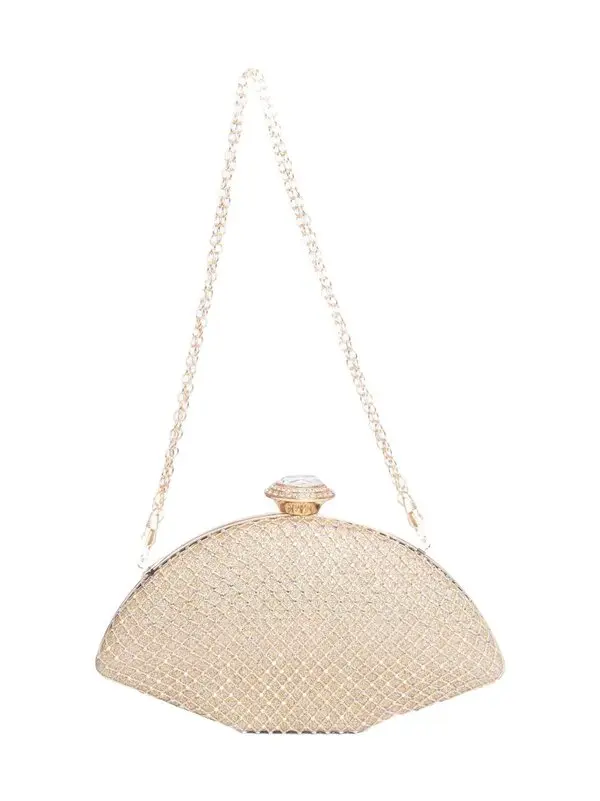 LAUREN LORRAINE Liz Fan-shaped Clutch - Gold