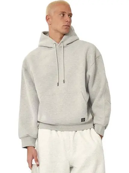 INDUSTRIE AUSTRALIA Easton Pop Over Hoodie - Grey Marle