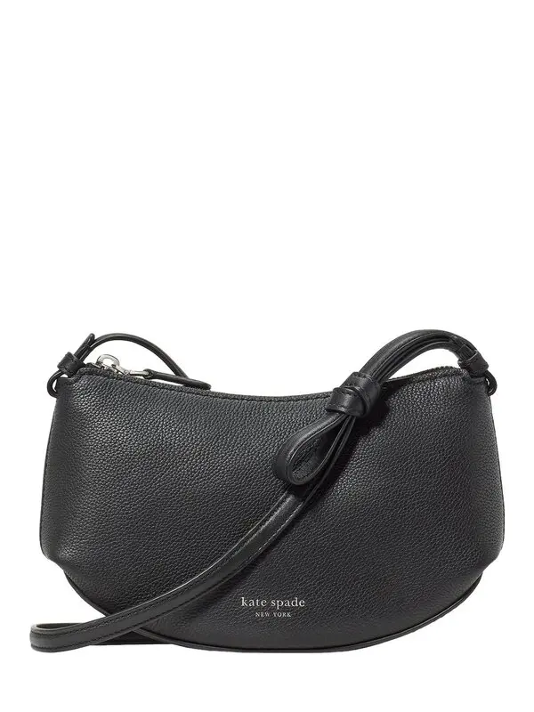 Kate Spade New York Pebble Leather Crossbody Bag - Black