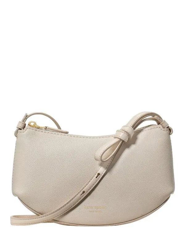 Kate Spade New York Pebble Leather Crossbody Bag - Cashew Milk
