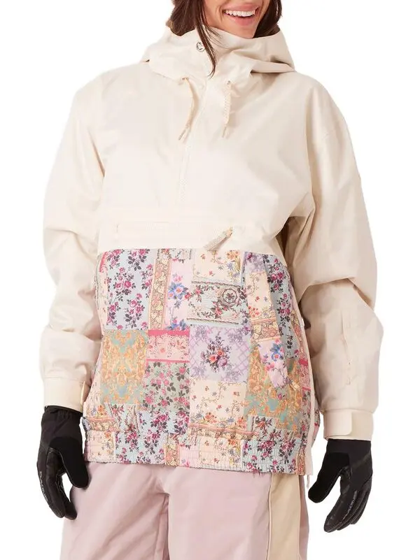 Roxy Downtown Patchwork Floral Anorak - Wahine