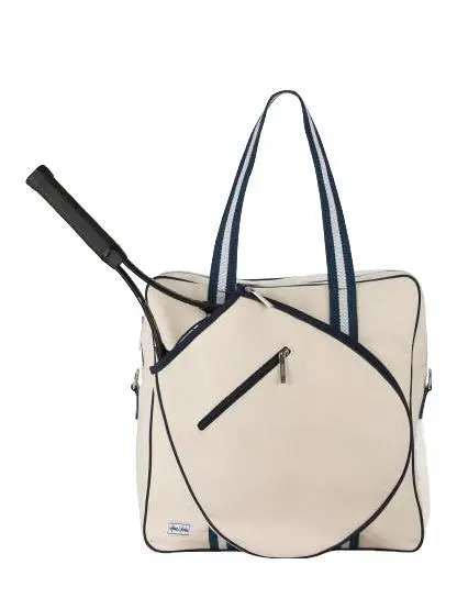 AME & LULU Hamptons Tennis Tour Bag - Blueberry