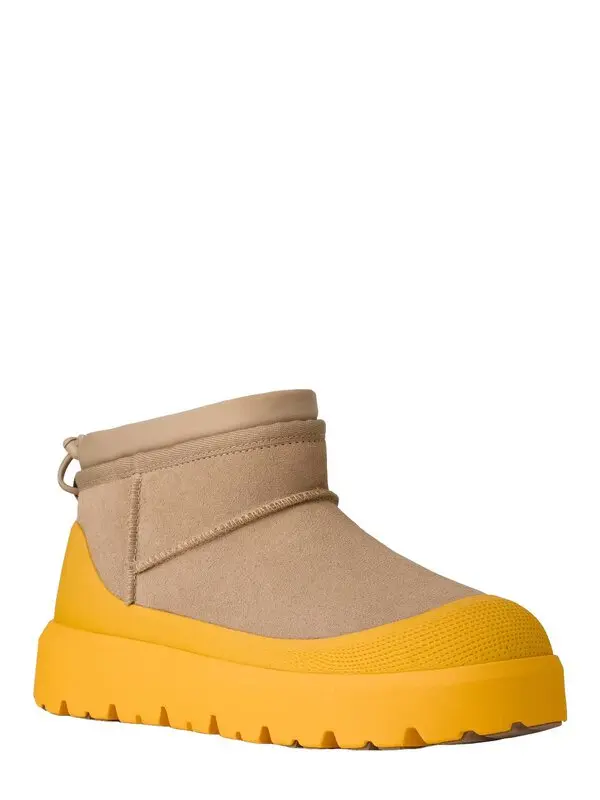 UGG Classic Ultra Mini Weather Hybrid Boot - Mustard Seed/summer Wheat