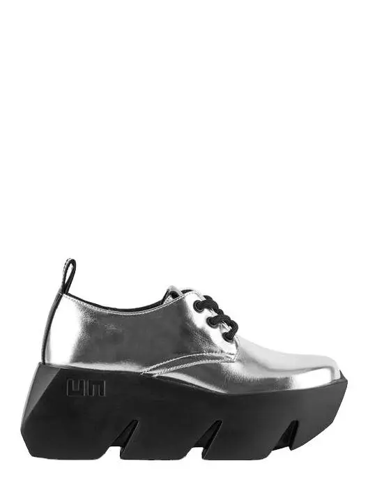 United Nude Bull Derby Lace-up Shoes - Silver