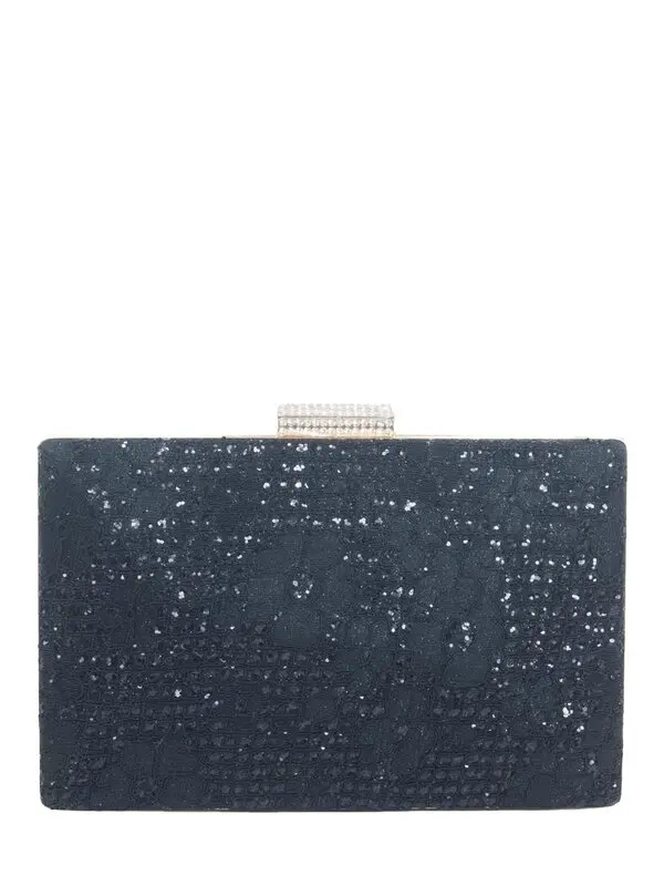 LAUREN LORRAINE Dandy Clutch - Black