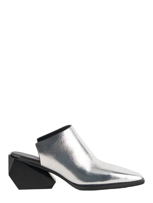 United Nude Ricky Mule Mid - Silver