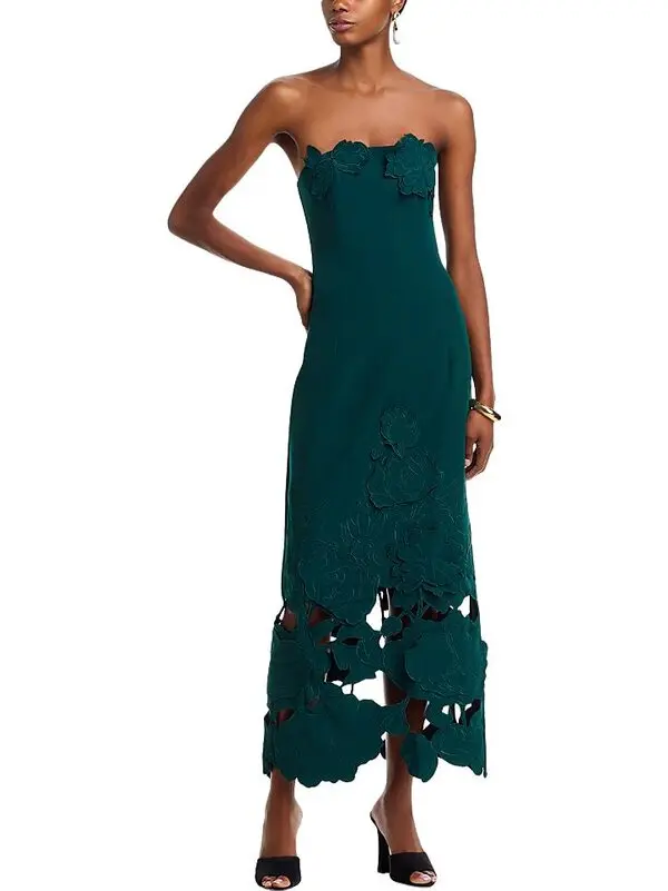 LEO LIN Rayna Maxi Dress - Emerald