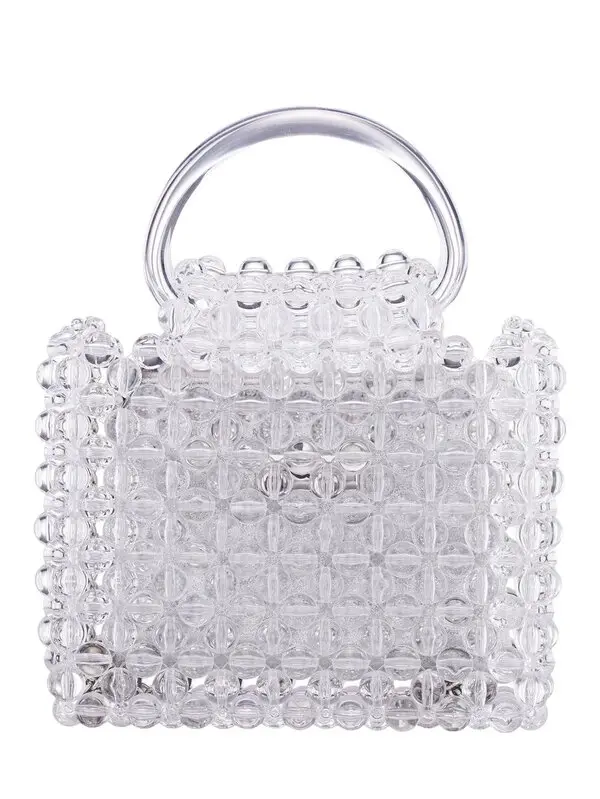 Nina Nylie Top Handle Bag - Clear