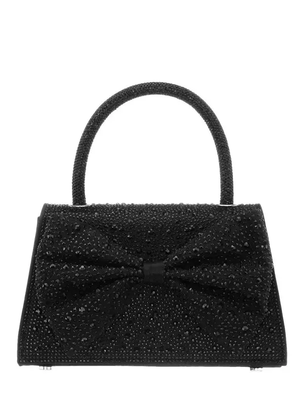 Nina Legacy Top Handle Clutch - Black