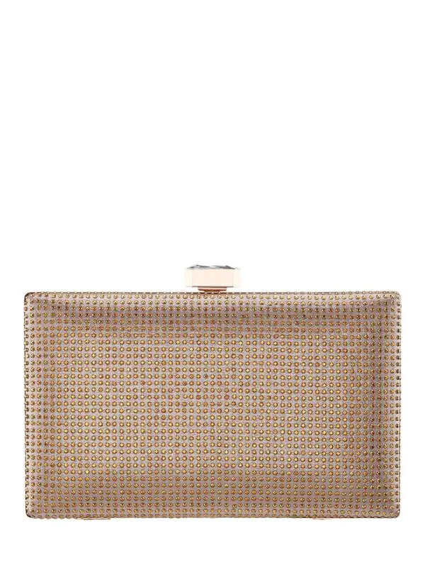 Nina Frame Clutch - Gold