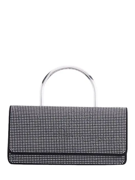 Nina Luca Top Handle Clutch - Black