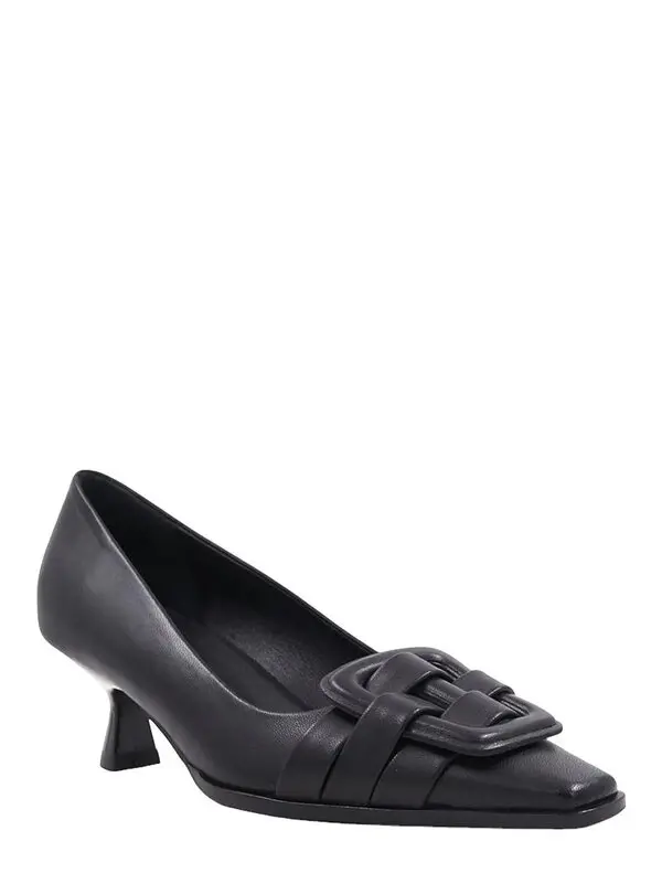 Aquatalia Aloha Pumps - Black Leather
