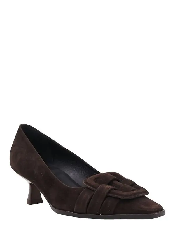 Aquatalia Aloha Pumps - Espresso Suede