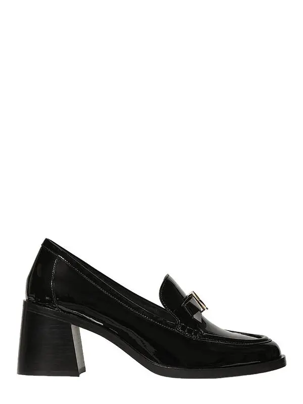 Kate Spade New York Deco Bow Loafer Pumps - Black