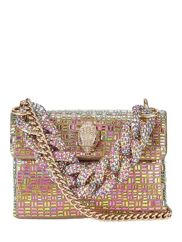 Kurt Geiger Mini Kensington Chain Bag - Open Yellow