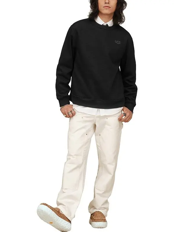 UGG Nyles Heathered Crewneck Sweatshirt - Black