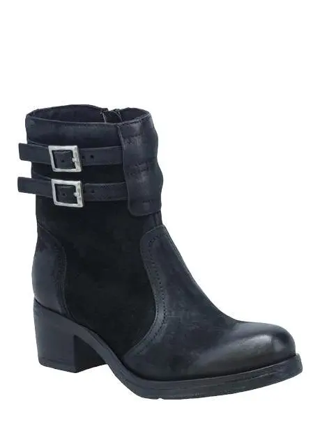 Miz Mooz Stellar Dual Buckle Bootie - Black