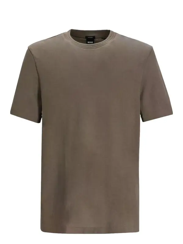 BOSS Crew-neck T-shirt - Brown