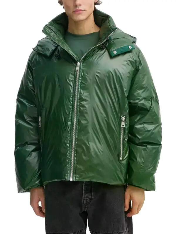 ÉTUDES STUDIO Hooded Zip Jacket - Green