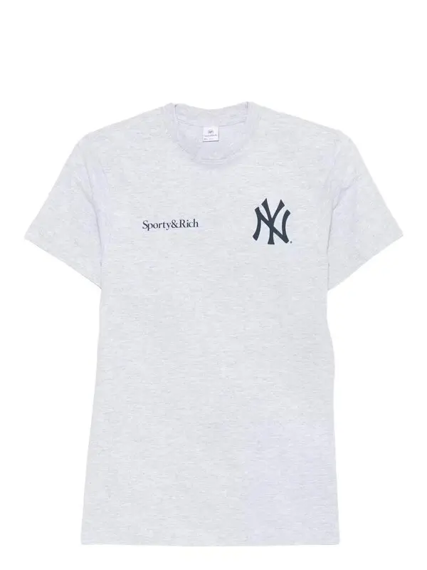 SPORTY & RICH Logo T-shirt - Grey