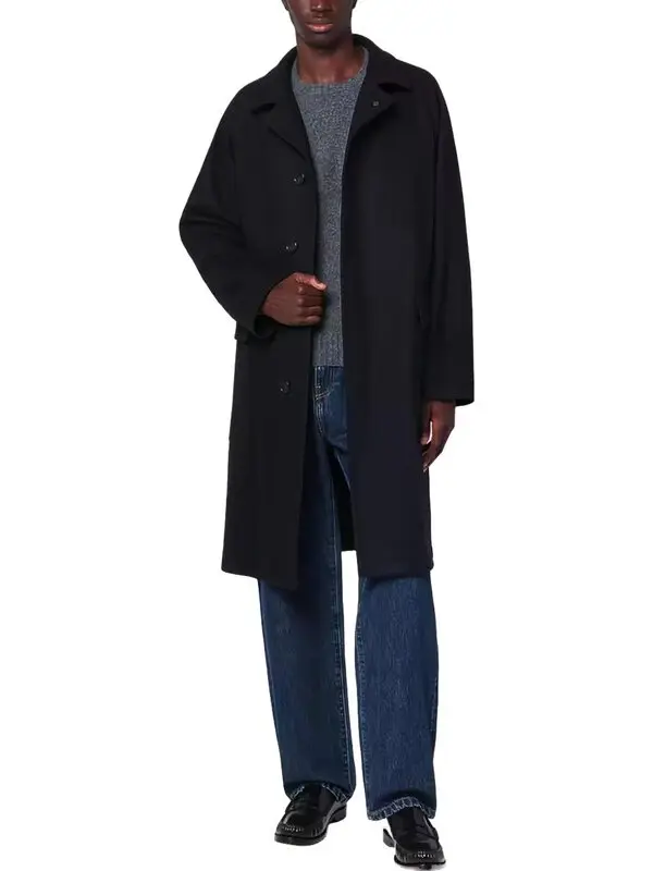 Tagliatore Loyd Single-breasted Coat - Black