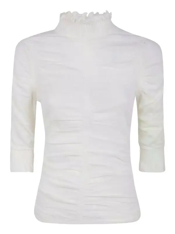 TWINSET Ruffled Top - White