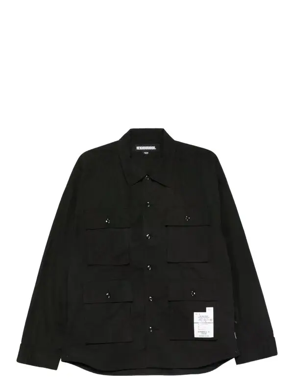 NEIGHBORHOOD Long-sleeve Shirt - Black