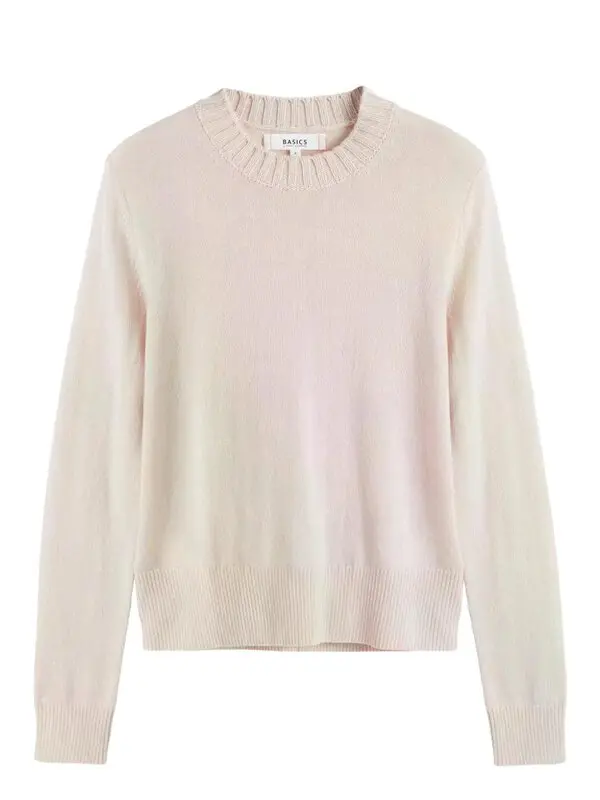 Chinti & Parker Crew-neck Fine Knit Sweater - Neutrals