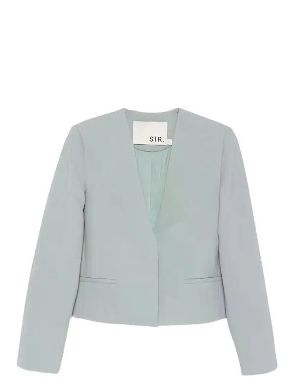 Sir The Label V-neck Blazer - Blue