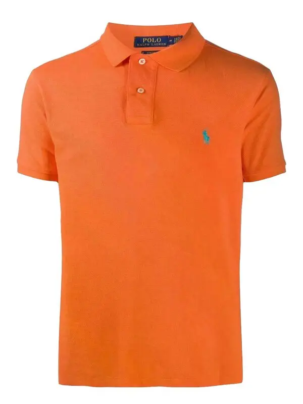 Polo Ralph Lauren Logo-print Polo Shirt - Orange