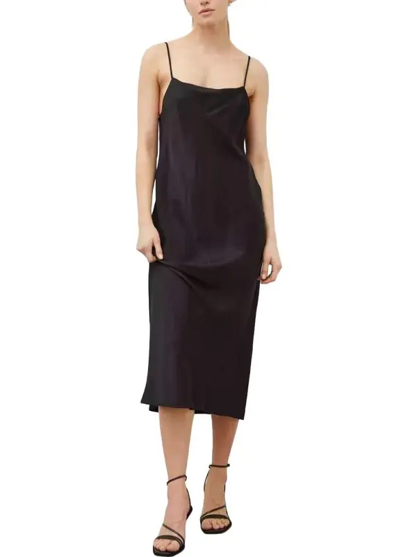 Day Birger Et Mikkelsen V-back Spaghetti-strap Dress - Black