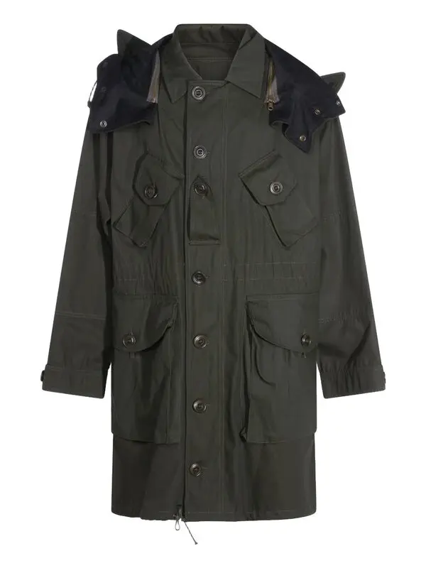 MAISON MARGIELA Cotton Coat - Green