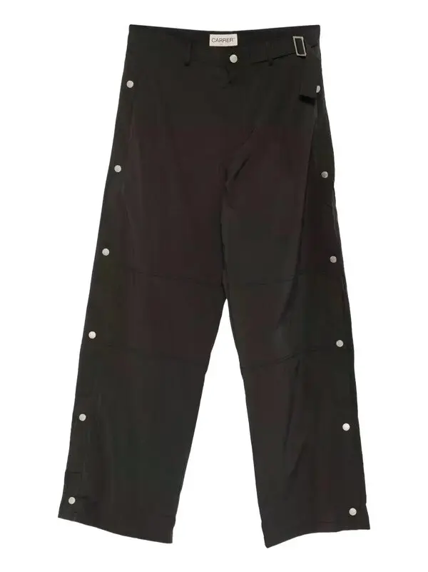 CARRER Knox Straight-leg Trousers - Black