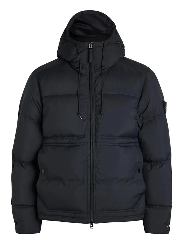 Stone Island Padded Ripstop Cordura Shell Jacket - Black