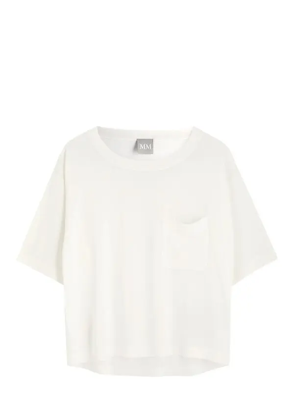 Max Mara Fine-knit T-shirt - White
