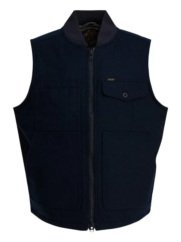 Filson Wool-blend Sleeveless Jacket - Blue