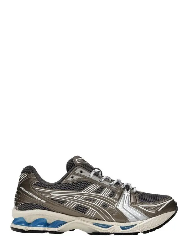 Asics Gel-kayano Kith Chicago Sneakers - Dark Pewter/metallic Silver/blue