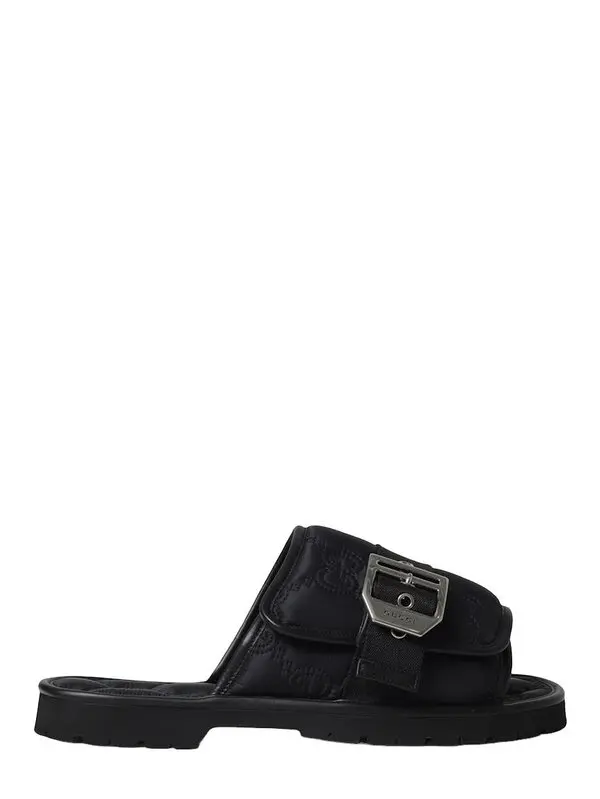 Gucci Gg Slide Sandal - Black