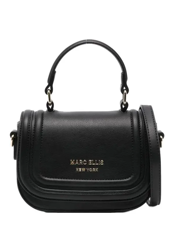 MARC ELLIS Glossy Tote Bag - Black