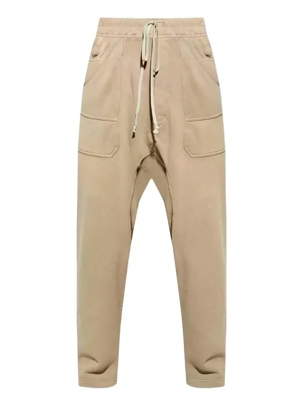 Rick Owens Pocket Drawstring Track Pants - Neutrals