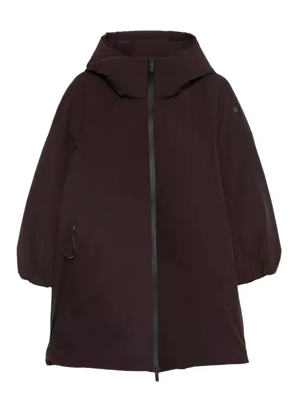 RRD Zip-up Hooded Coat - Red