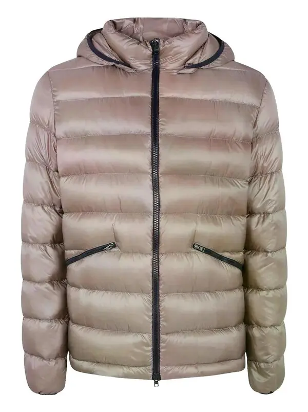 Herno Hooded Padded Jacket - Grey