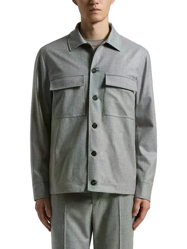 Peserico Pocket Jacket - Grey