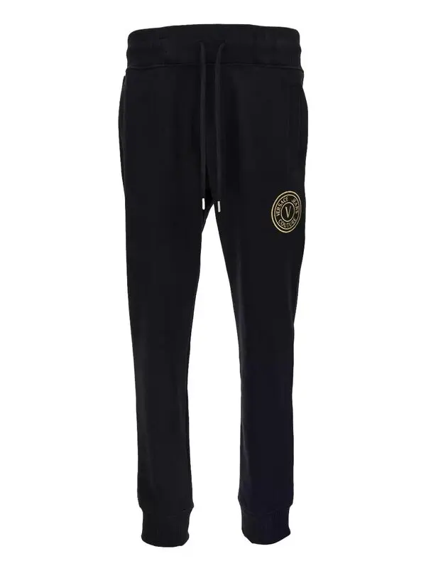 Versace Logo-detail Track Pants - Black