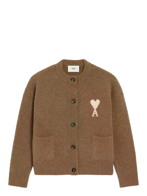 Ami De Coeur Cardigan - Brown