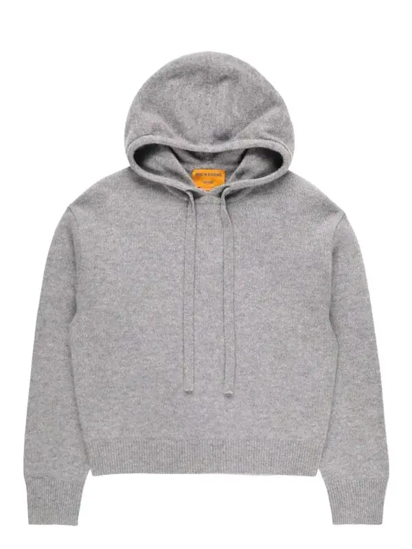 Guest In Residence Hooded Cashmere Sweater - Grey