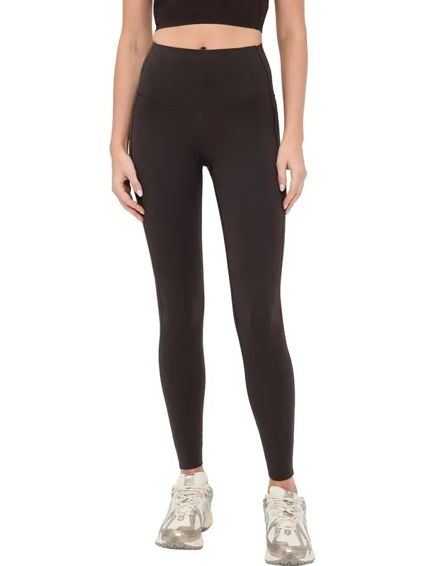 RHONE Defy Compression Tights - Dark Espresso