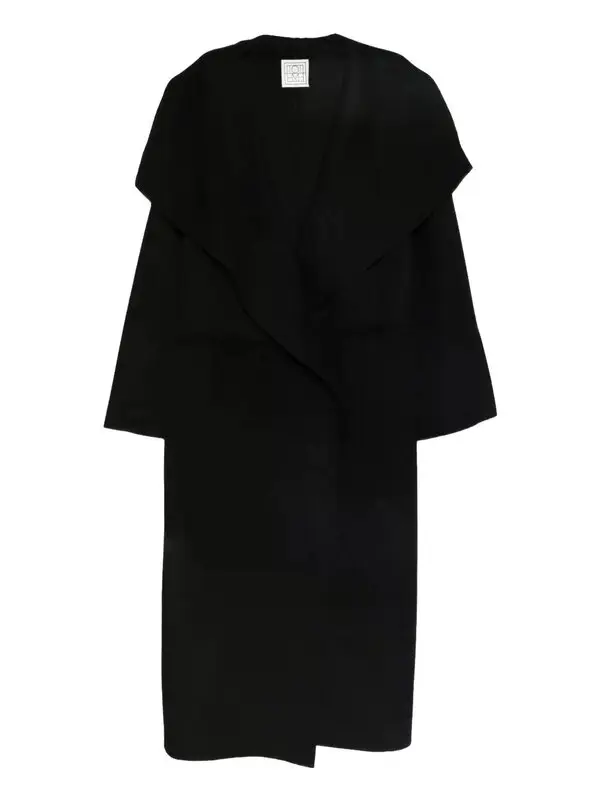 TOTEME Signature Coat - Black