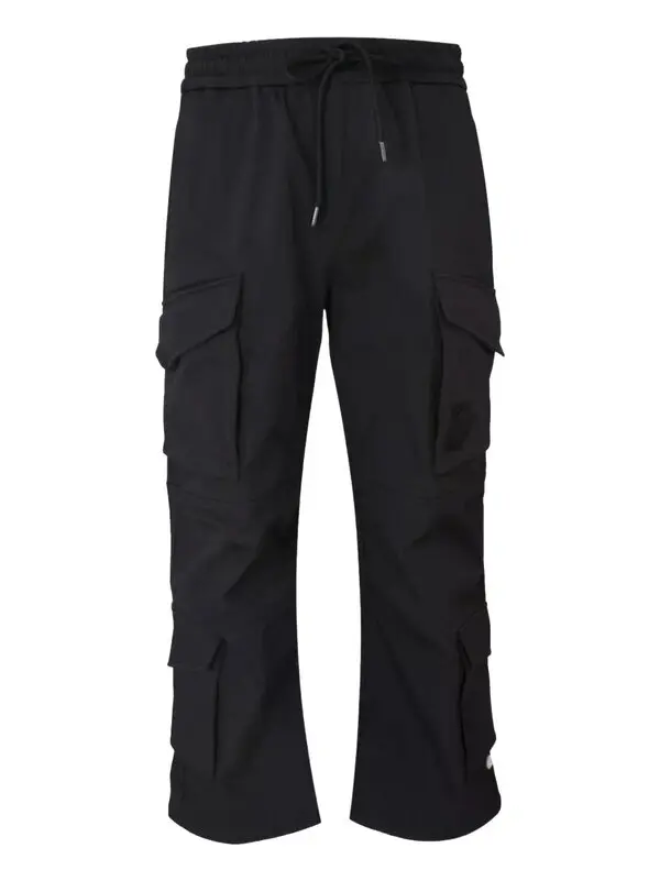 ONLY THE BLIND Utility Cargo Trousers - Black