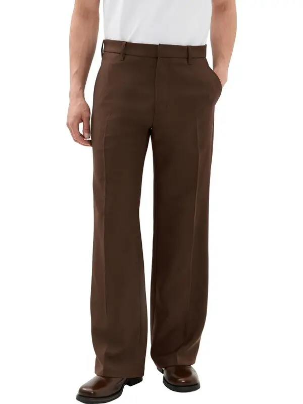 STOCKHOLM SURFBOARD CLUB Sune Relaxed Trousers - Brown